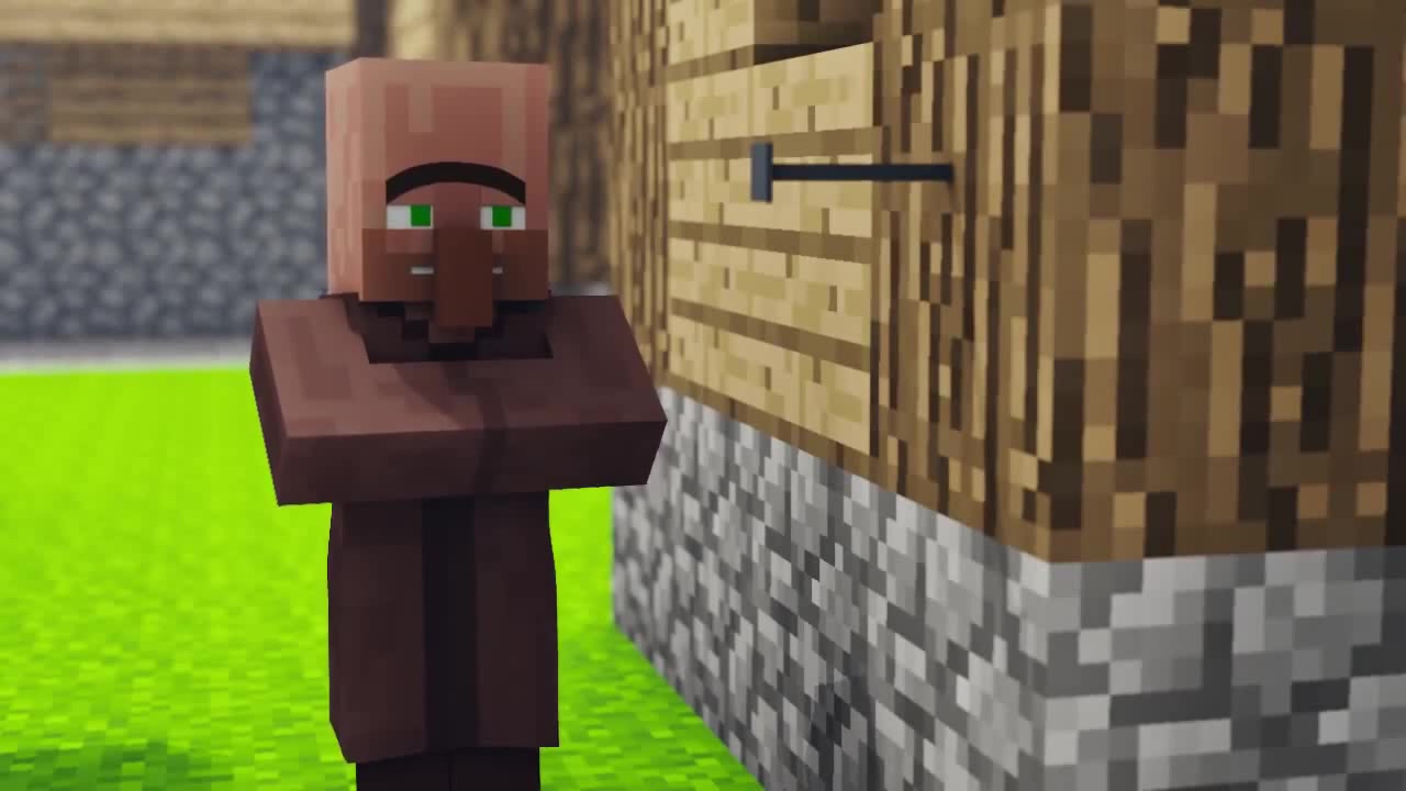 Villager TV 2 (Minecraft Animation) - Coub