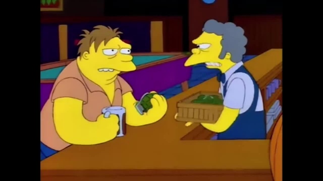 The Simpsons - Moe takes back grenades - Coub