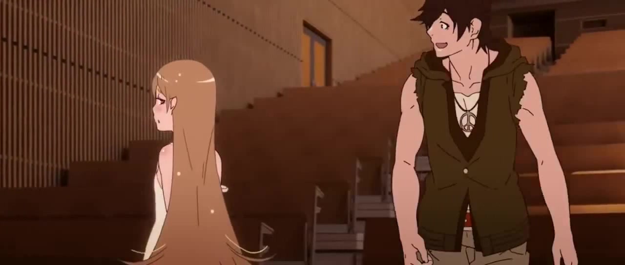 Kizumonogatari II Nekketsu hen - Shinobu's 1st transformation - Coub