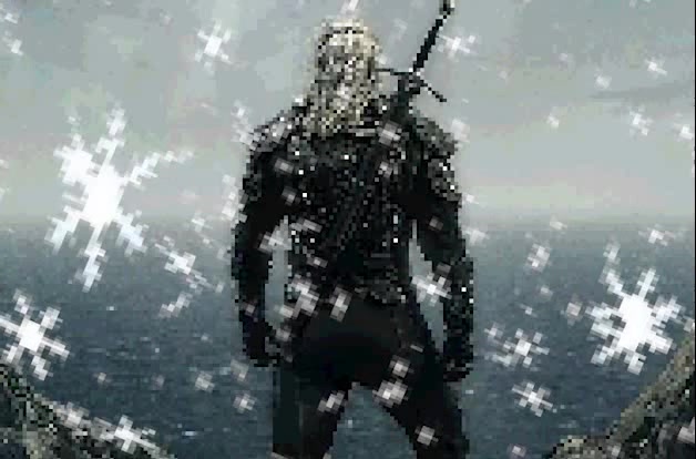 Witcher 8 bits (original 8 bit music and picture) - Coub