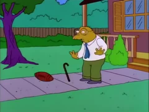 The Simpsons - Football In The Groin (Hans Moleman) - Coub