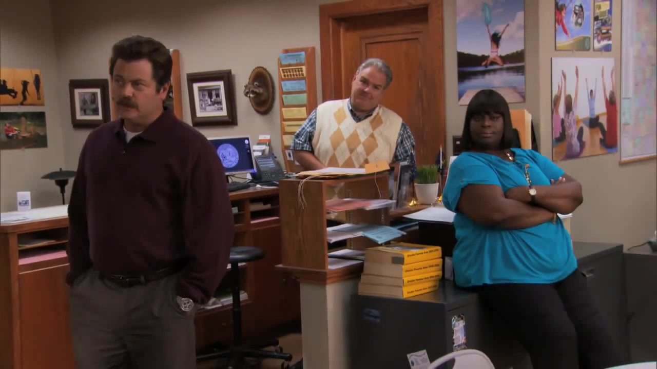 Ron Swanson: If any of you need anything at all, too bad. Deal with ...