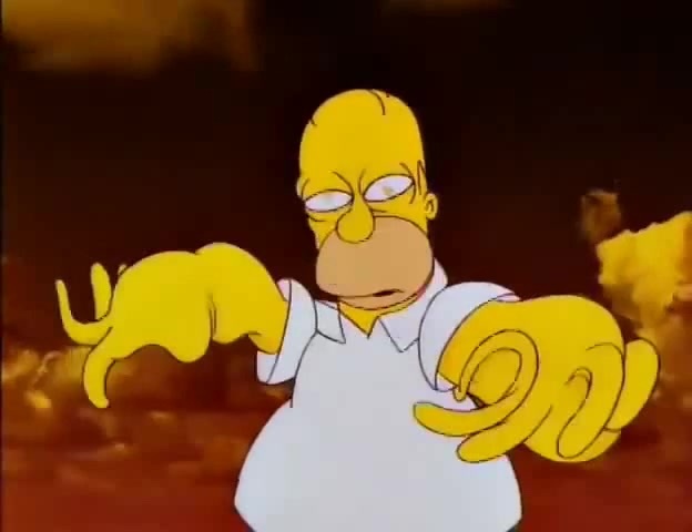 Homer Simpson Trips Balls - Coub