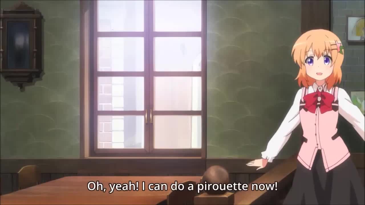 Gochiusa S2 ~ Chino piroutte - Coub - The Biggest Video Meme Platform