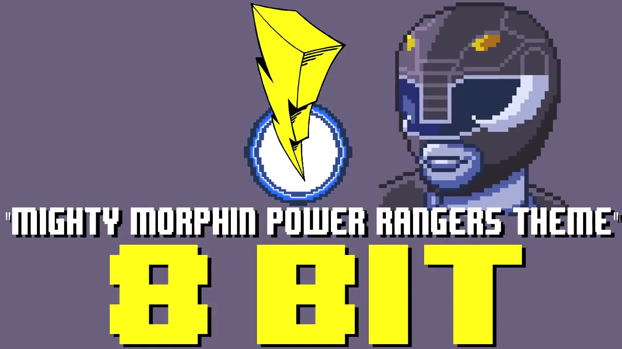 Mighty Morphin' Power Rangers Theme (8 Bit Cover) [Tribute to Power ...