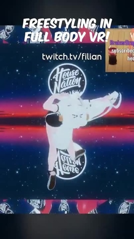 Filian freestyles in VR - Coub