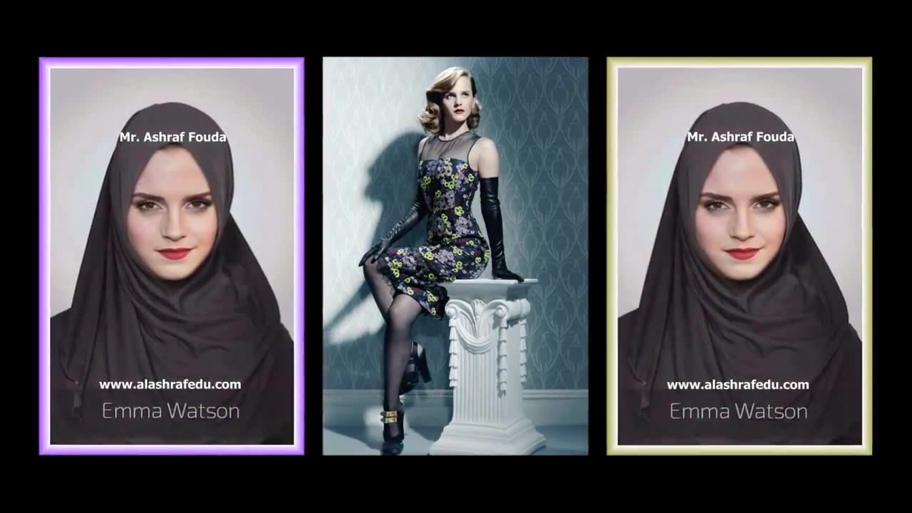 Emma Watson converts to Islam and wears Hijab 2020 - Coub