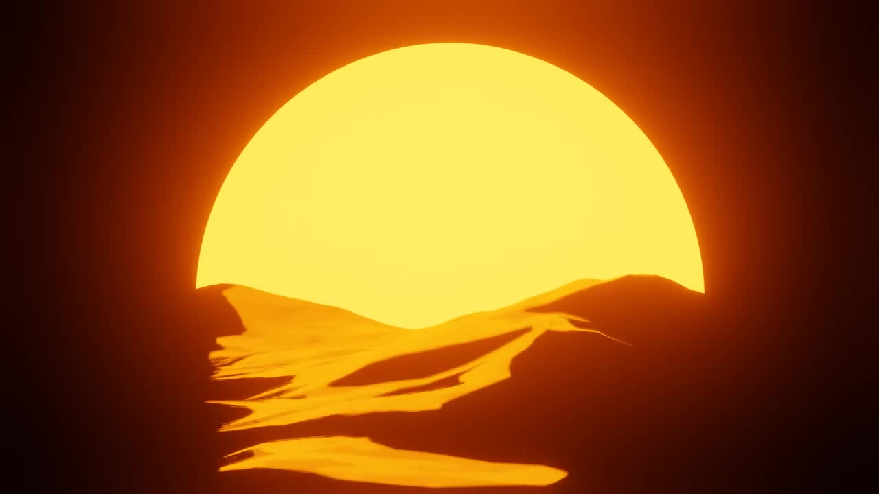 retro sunset. (my first coub) - Coub