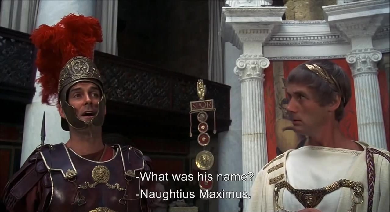 Naughtius Maximus - Monty Python, Life of Brian. - Coub