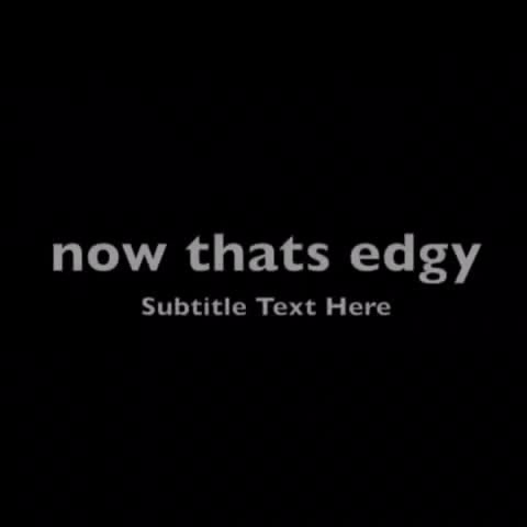 now thats edgy af - Coub