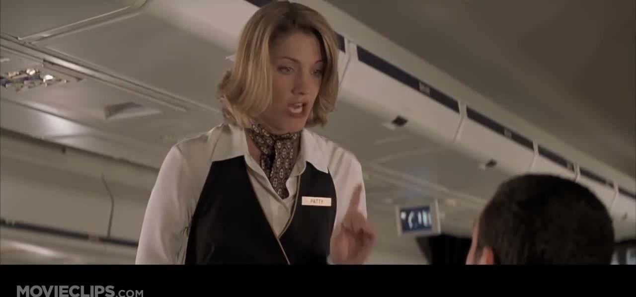 Anger Management (1/8) Movie CLIP - Rage on a Plane (2003) HD - Coub