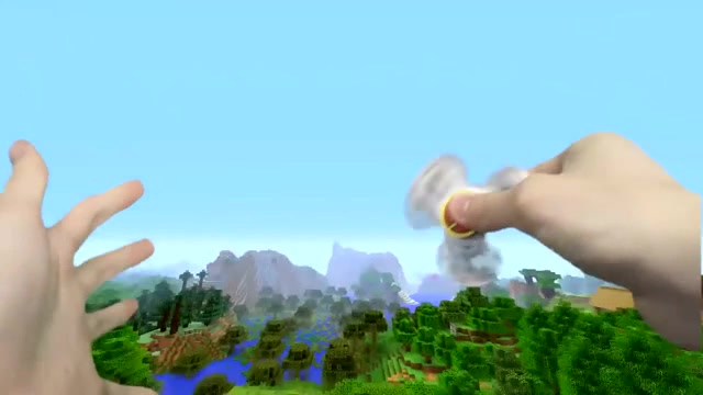 REALISTIC MINECRAFT - STEVE GETS A FIDGET SPINNER! ⚡️ - Coub