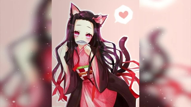 miyukicore - nezuko (half-animated) - Coub