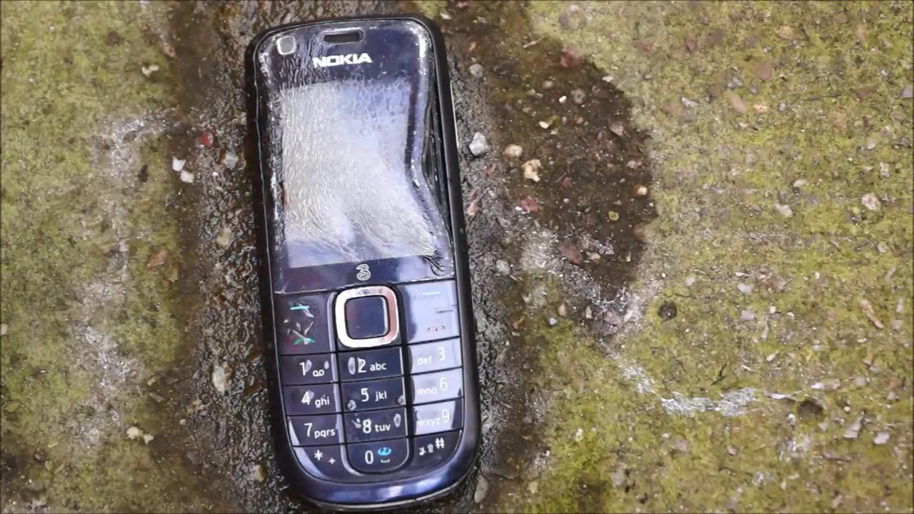 NOKIA MOBILE PHONE how long will it last ringing when ON FIRE burn test ...