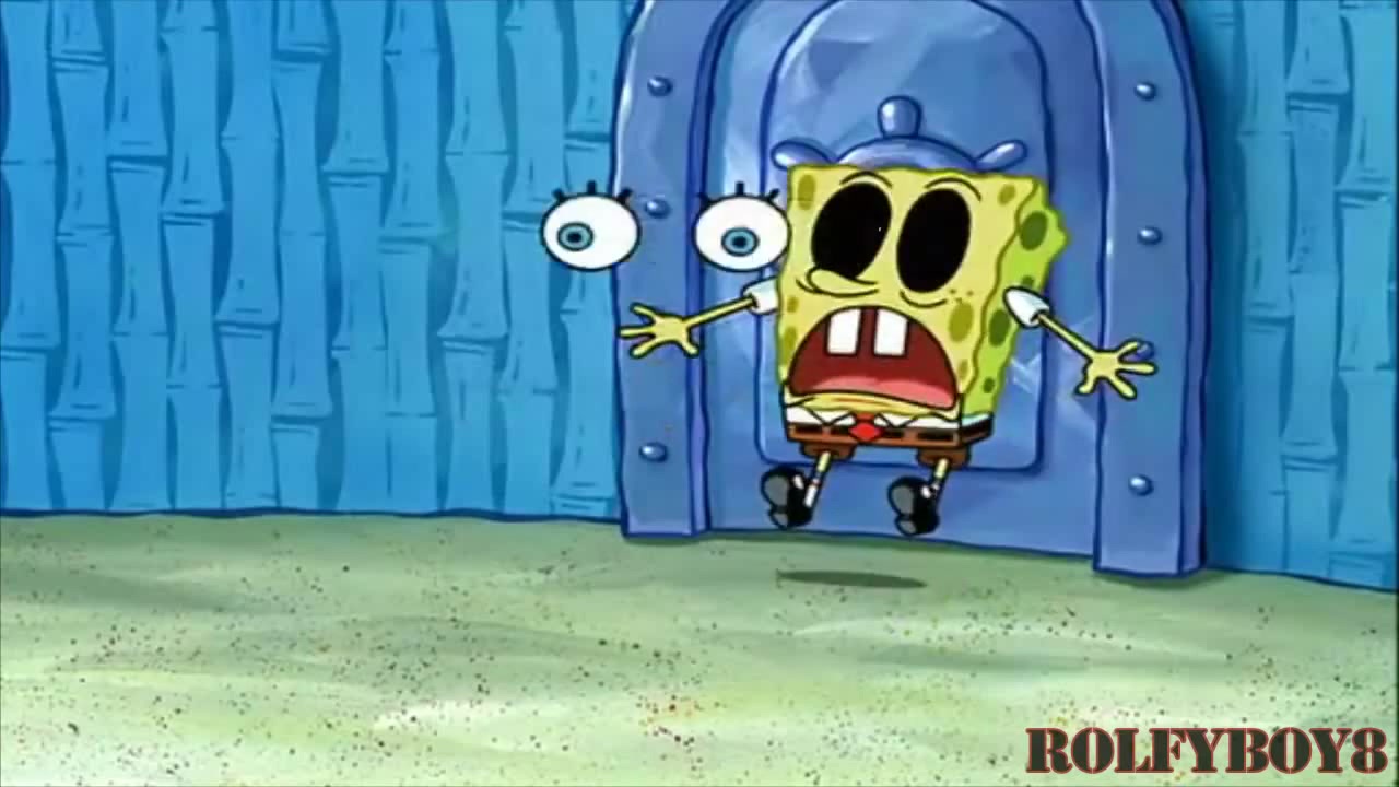 Youtube Poop: Maniacal Sponge kills Oyster - Coub