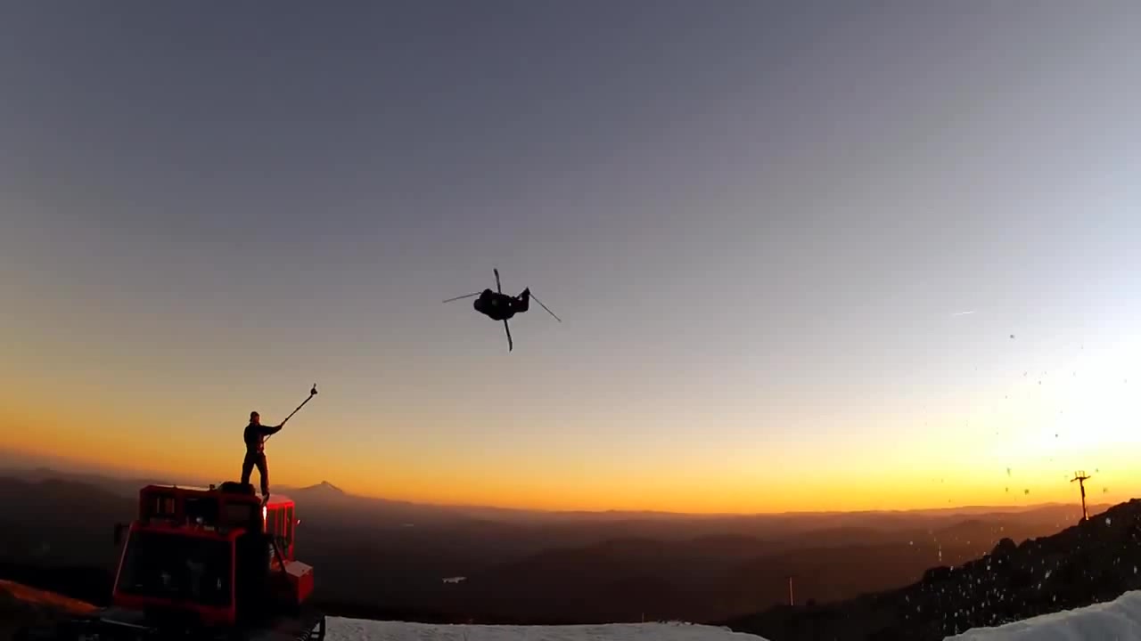 extreme skiing - Coub