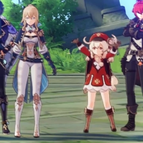 The Cutest Klee dance you will ever see - Coub