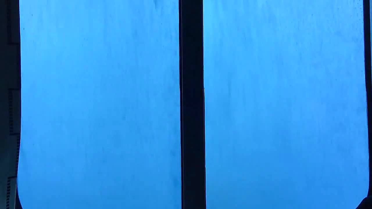 the storm from the window of a cruise ship - Coub