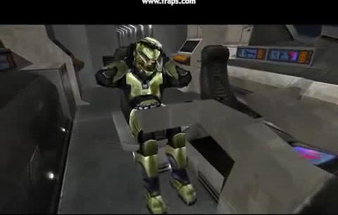 Master Chief takes off his helmet! - Coub