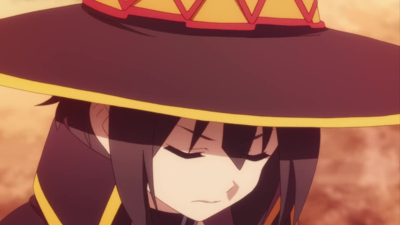 Konosuba - Megumin castle explosion scene [full] - Coub - The Biggest Video Meme Platform