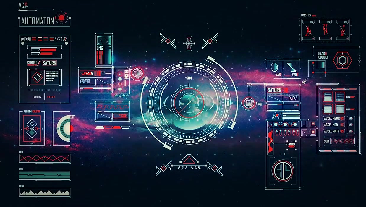 Spaceship interface - Coub