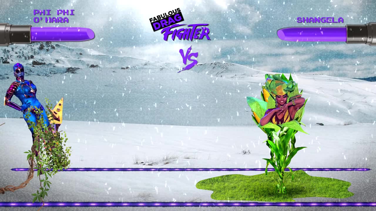 Shangela VS Phi Phi O’Hara | FABULOUS DRAG FIGHTER 👑 - Coub - The Biggest Video Meme Platform