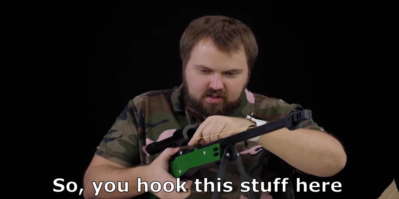 An elastic band shooter - Coub - The Biggest Video Meme Platform