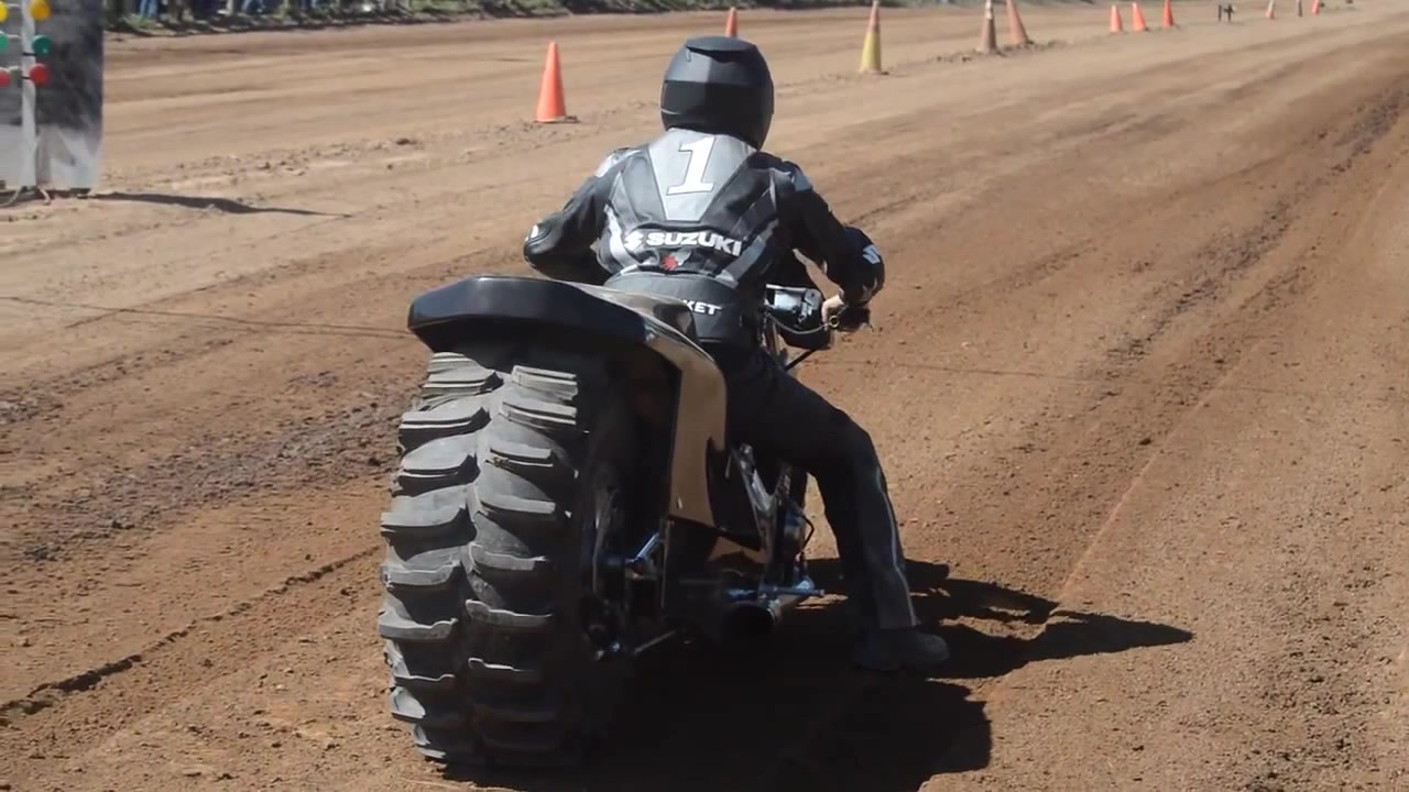 Top Fuel Motorcycle Dirt Drag Racing - Coub