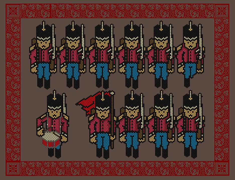 pixel army toy soldiers - Coub
