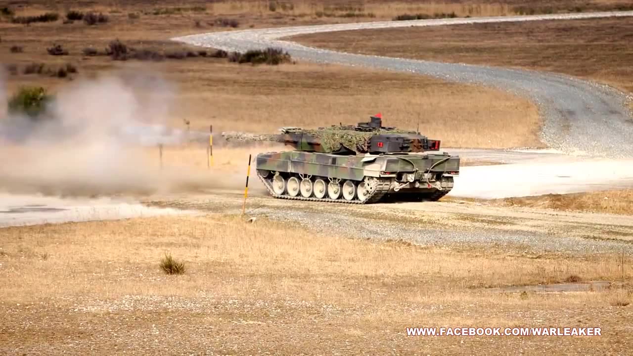 The Leopard 2 Main Battle Tank - Germanys Most Advanced Battle Tank In Action - Coub