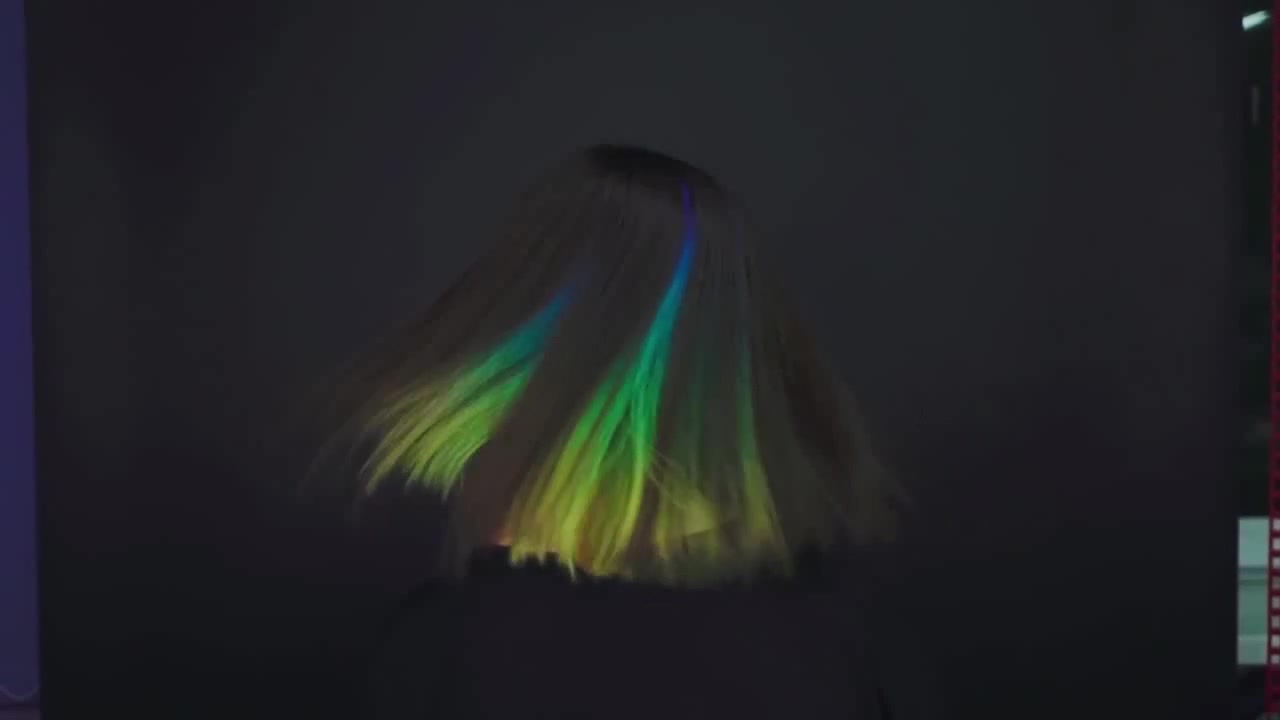 hide hair rainbow - Coub