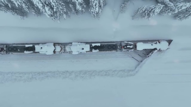 Snow removal train - Coub