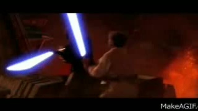 Obi wan.kenobi and Anakin skywalker Mustaf gif - Coub