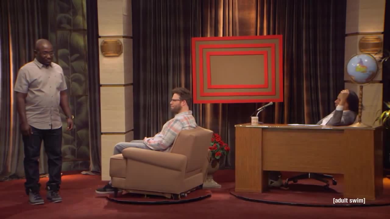 Seth Rogen Part 2 | The Eric Andre Show | Adult Swim - Coub