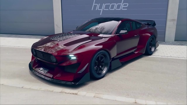 Ford Mustang Mach 1 BOSS - Vision by hycade RED - Coub