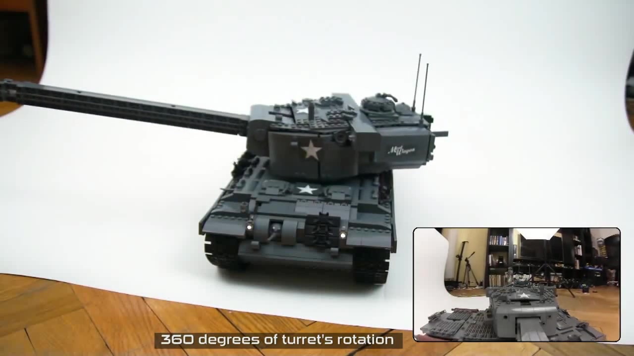 Lego Technic RC T29 Heavy Tank - Sariel.Pl - Coub