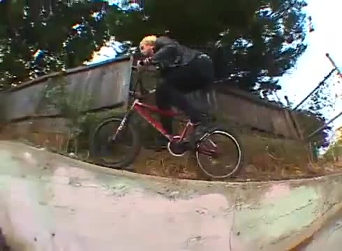 Sean Burns On BMX Jumps and Lands on Man's Head - Coub