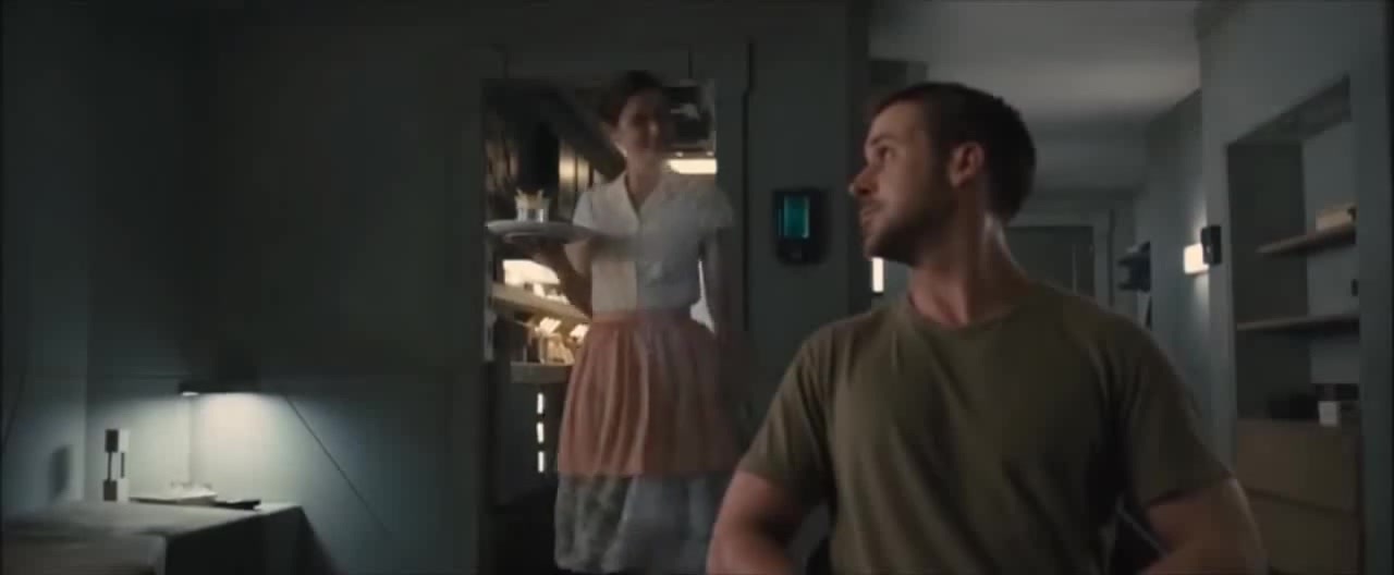 Blade Runner 2049(2017) Officer K comes back to his Apartment - Coub