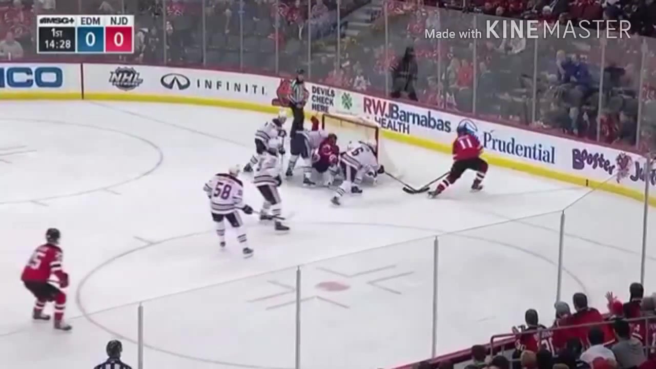 Brian Boyle Scoring his first NHL goal after being diagnosed with ...