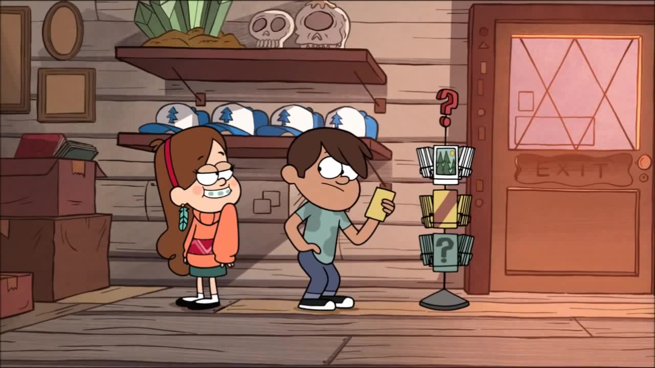 Gravity Falls - Mabel flirts - Coub
