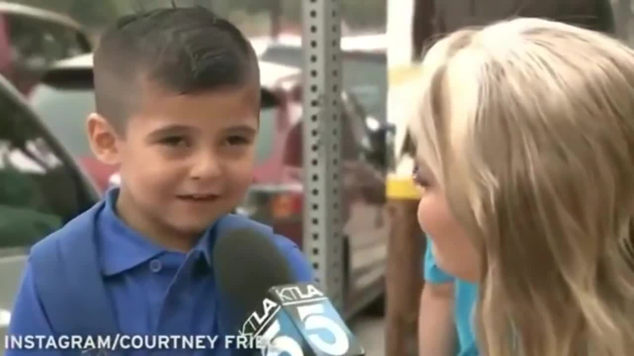 TV Reporter Makes Little Boy Cry On His First Day Of School With One ...