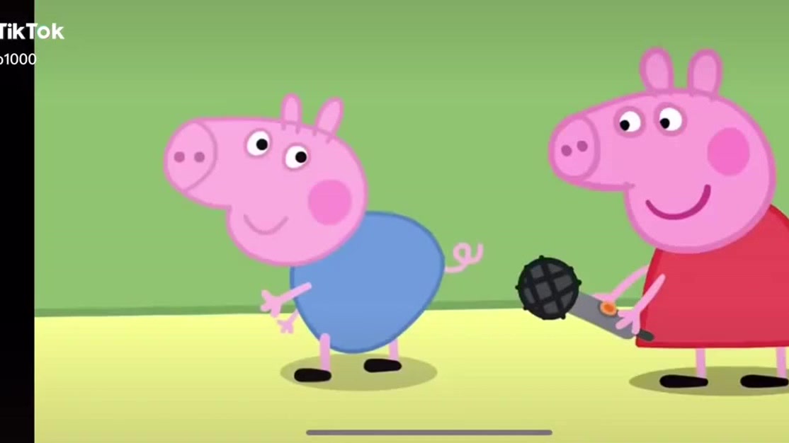 Peppa pig George brother and sister Peppa pig Farting - Coub