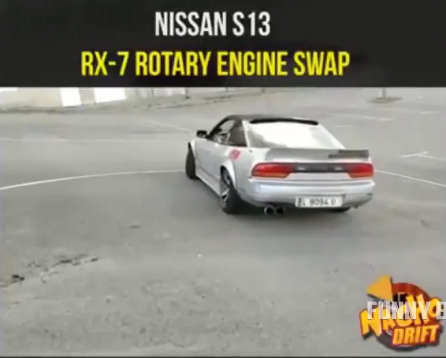 RX-7 Rotary Engine Swap - Coub