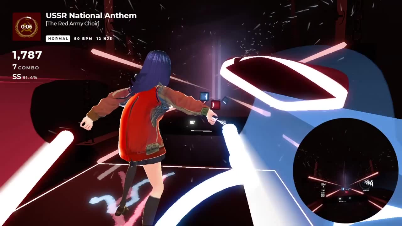 [Beat Saber] National Anthem of USSR (NORMAL) - Coub