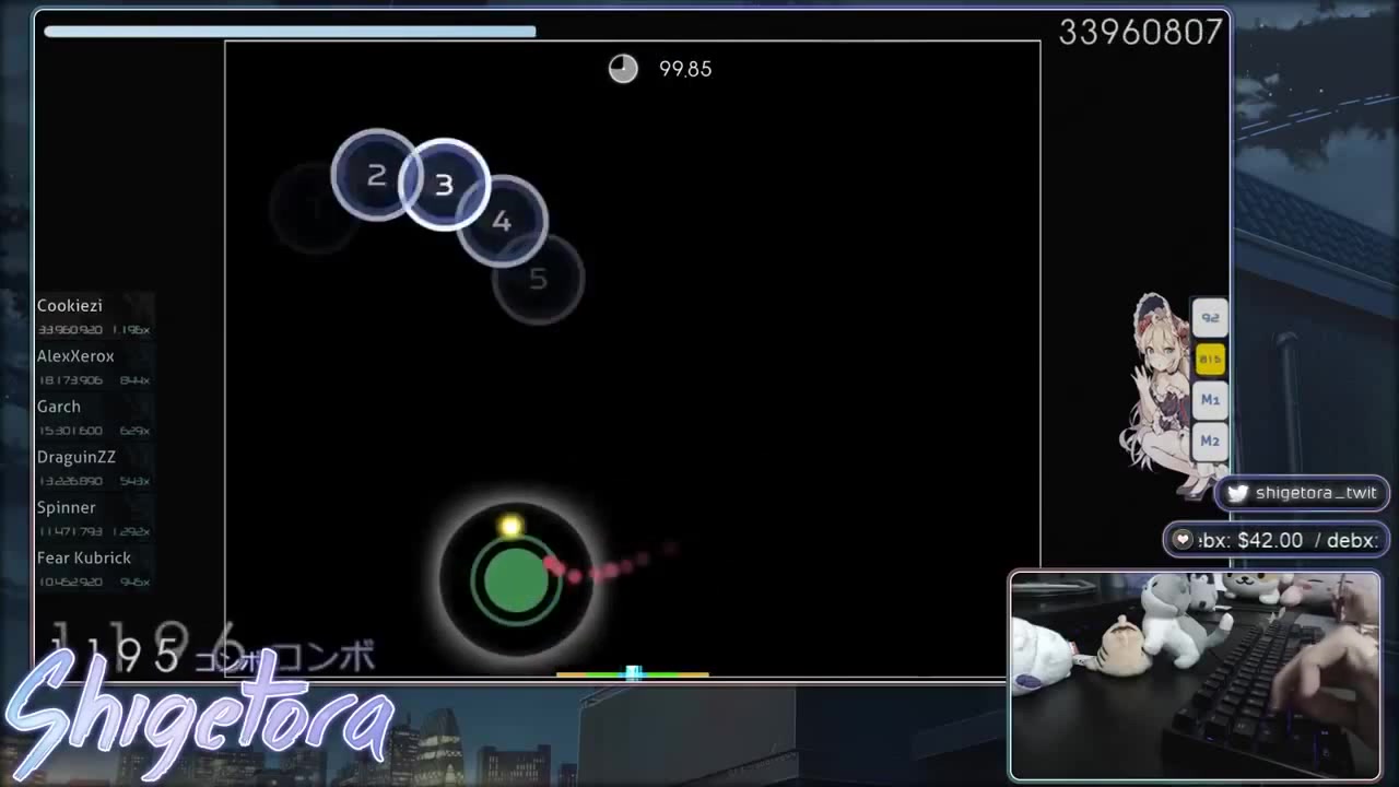 osu! | Cookiezi | Asriel - Kegare Naki Yume [Epilogue] HD 99.46% #1 | 967pp if ranked ...