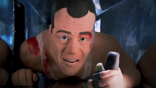 Die Hard claymation - Coub