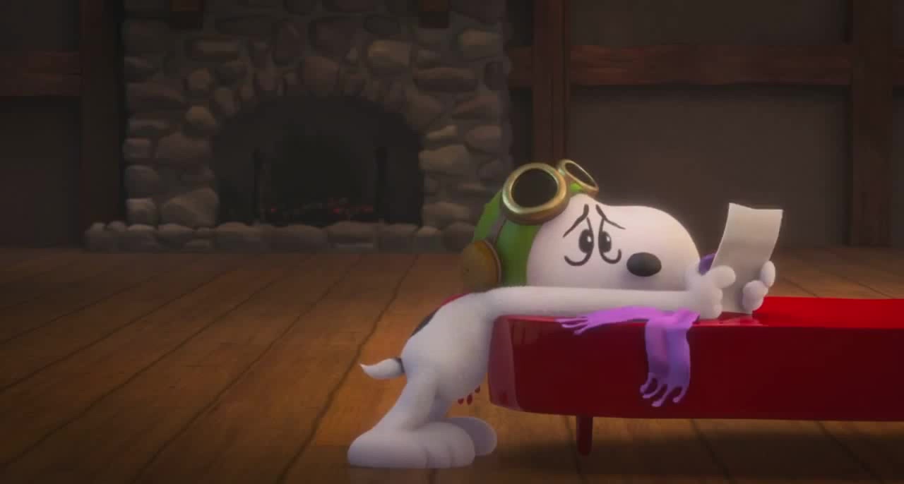 Snoopy felt heartbroken to miss Fifi has been kidnapped by the Red ...