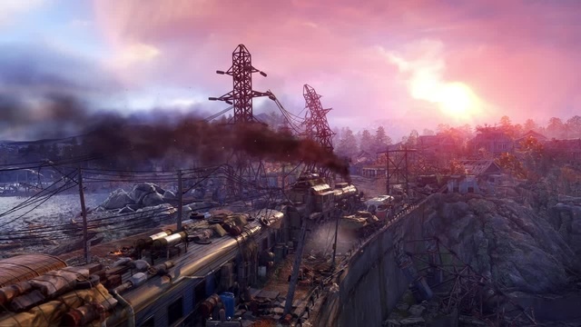 Metro Exodus - train - Coub