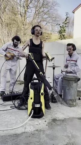 Klangphonics - Pressure Washer vs Techno - Coub