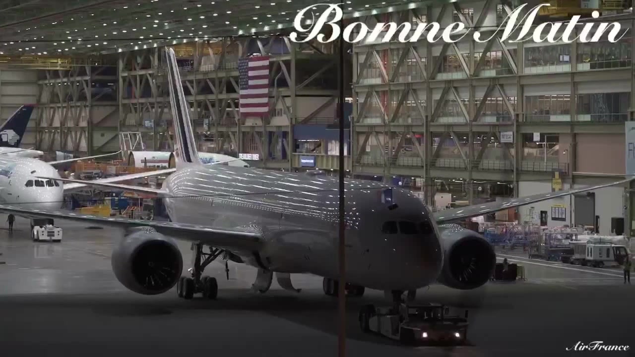 Good morning [Air France Boeing 787] - Coub